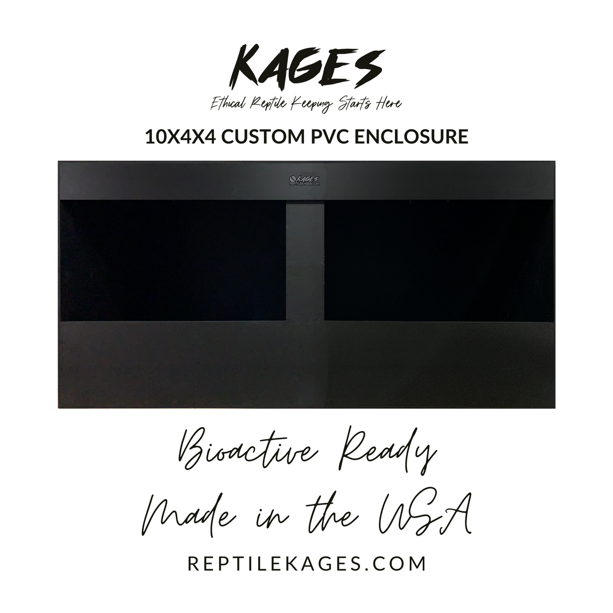 10'x4'x4' Custom Snake Enclosures | Kages PVC Reptile Cages – Reptile Kages